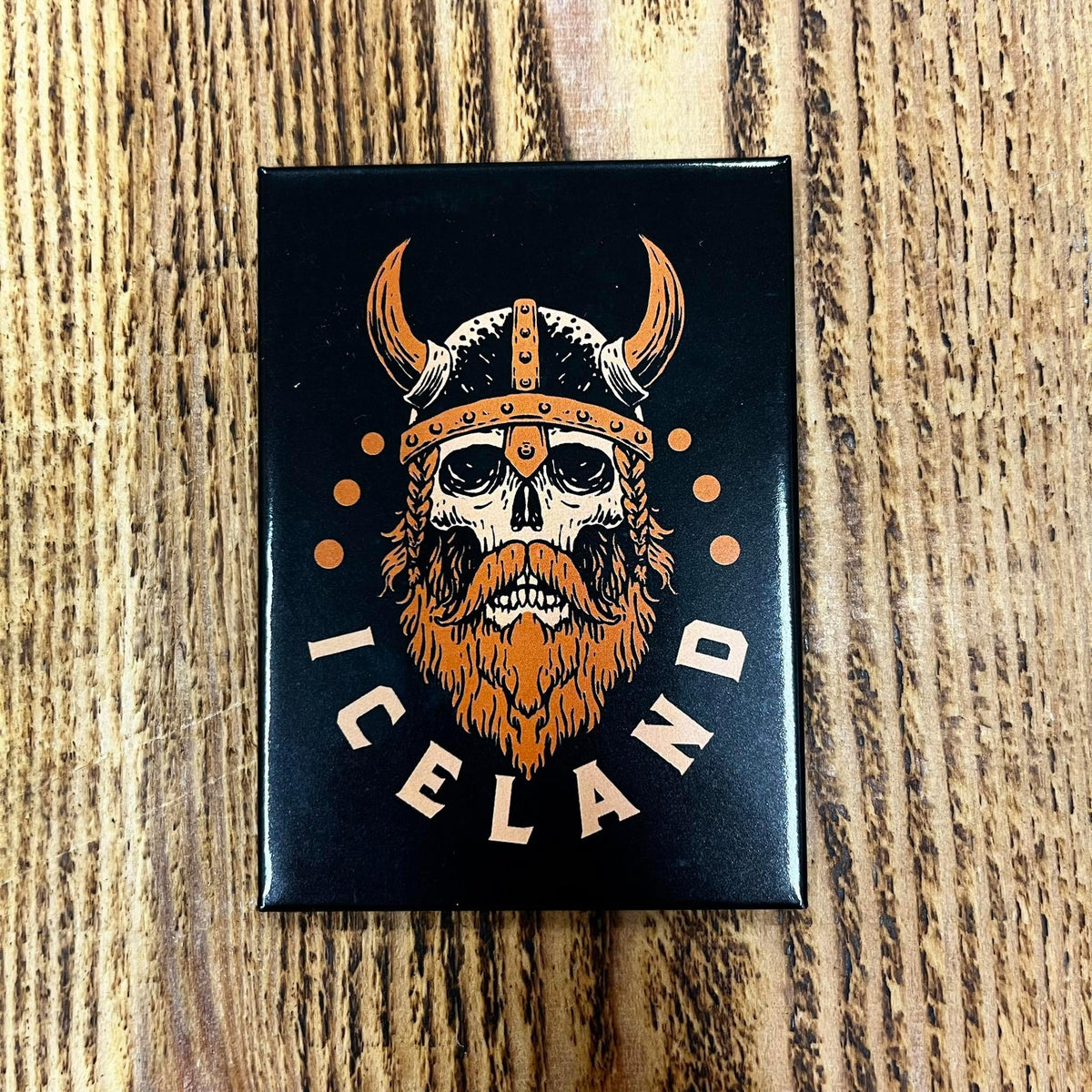 Skull Viking - Magnet – bolasmidjan