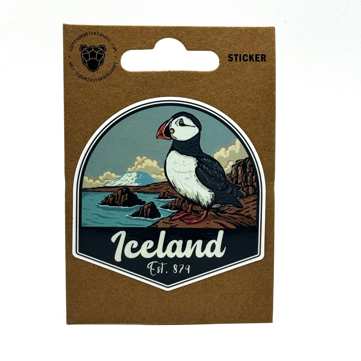 Puffin Iceland - Sticker – bolasmidjan