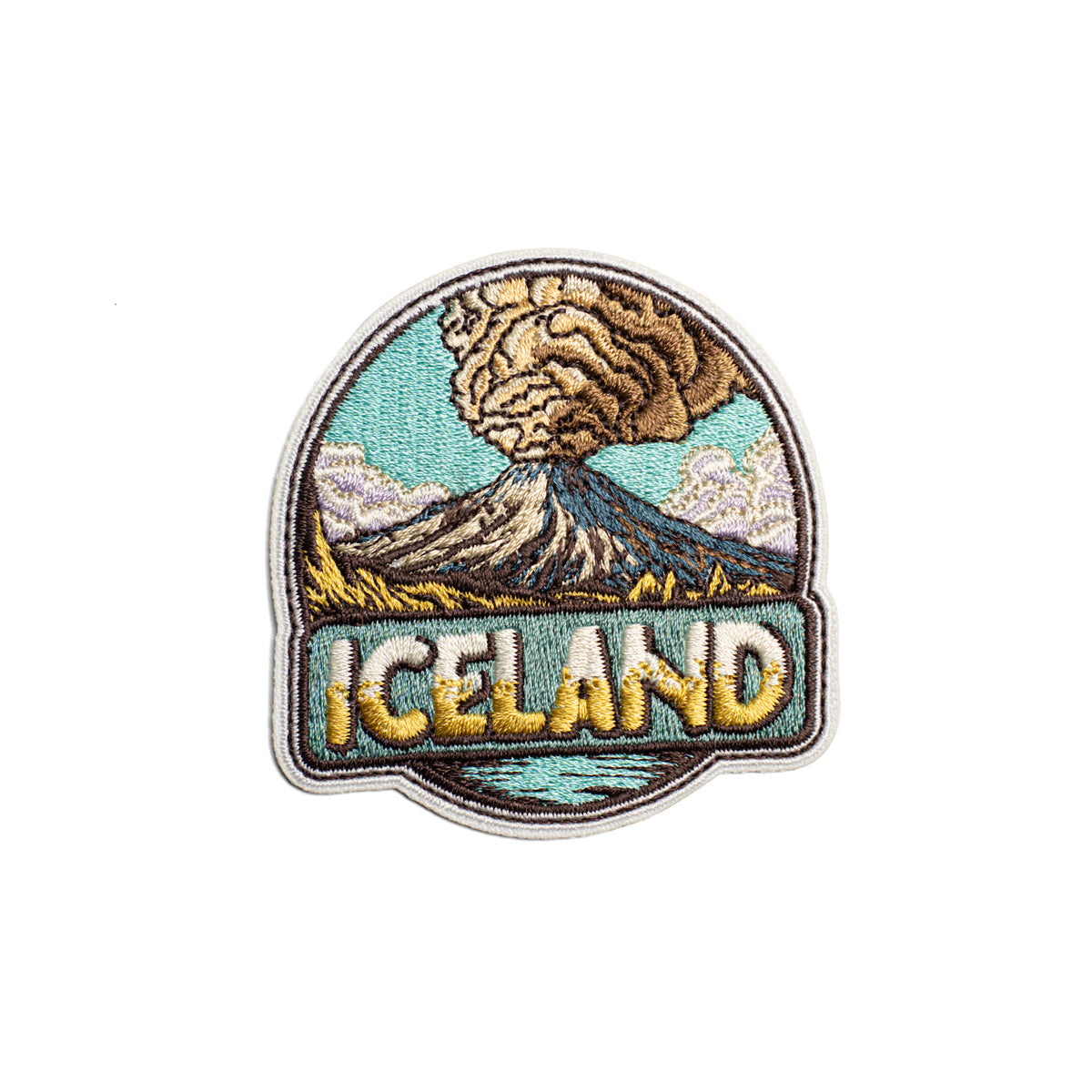 Volcano - Iron on Patch – bolasmidjan