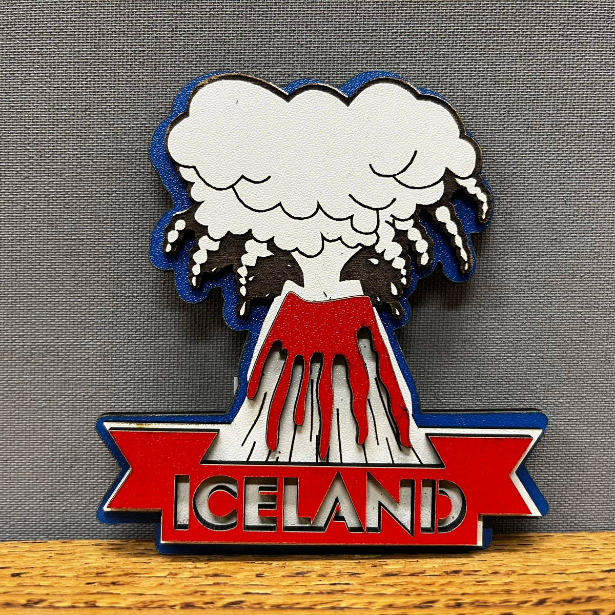 Volcano - Laser Cut Magnet – bolasmidjan