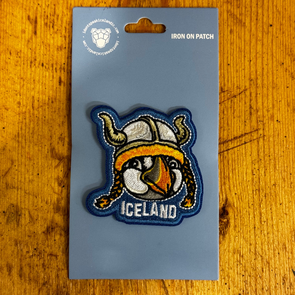 Puffin Viking - Iron on Patch – bolasmidjan