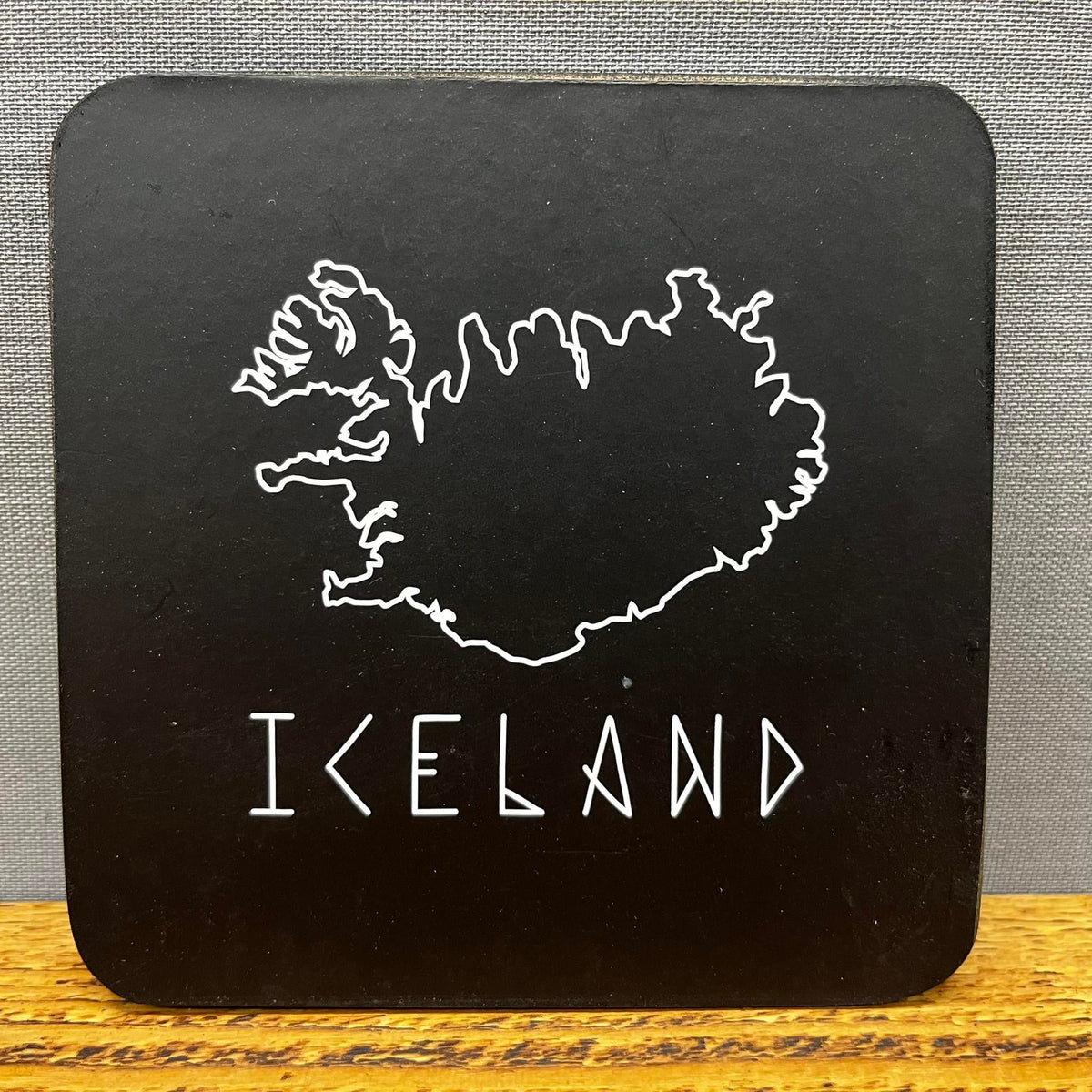 Iceland Rune Font - 6 Coasters – bolasmidjan